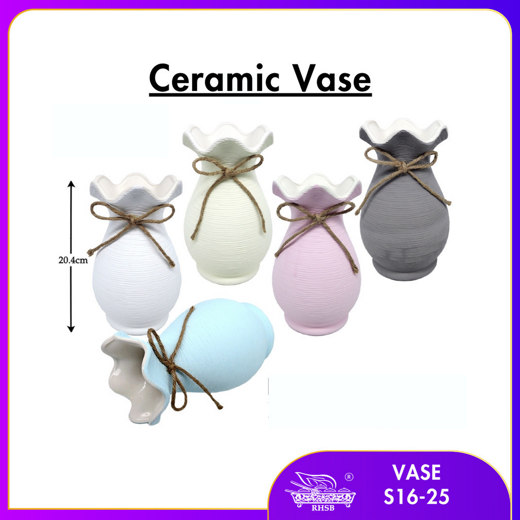 CERAMIC VASE / POT / PASU CERAMIK / HOME DECOR VASE/ HIGH QUALITY VASE ...