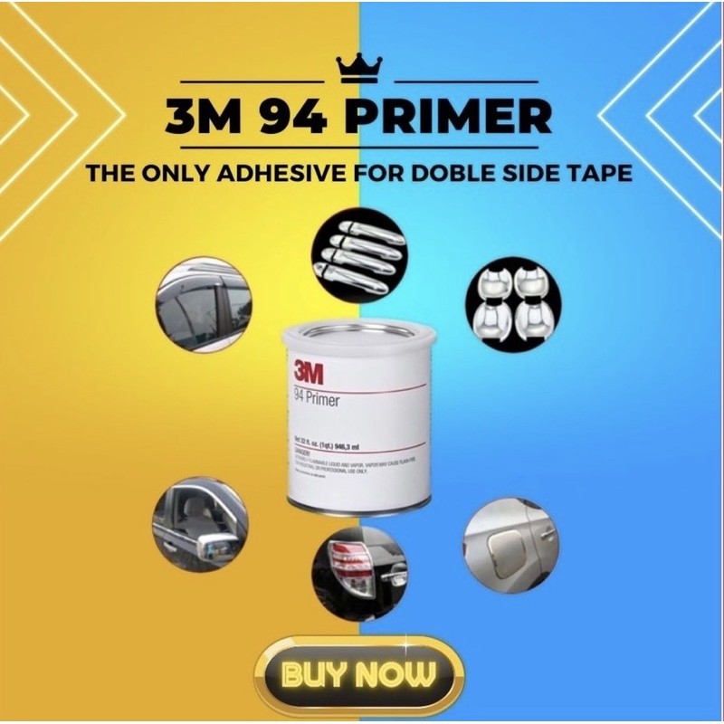 3M Double Tape 94 Primer 946ml 32oz/3M Double Side Tape Adhesion ...