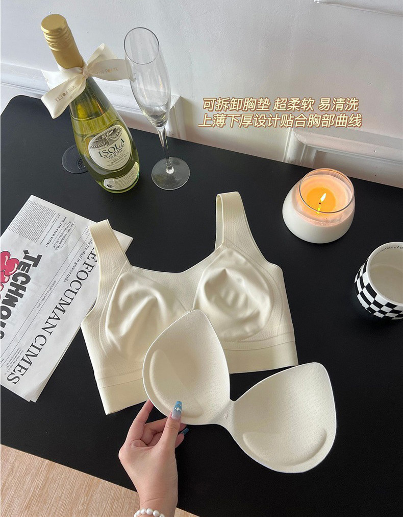[Queen's Secret] Cloud Lift-Queen bra, women's thin push-up seamless ...