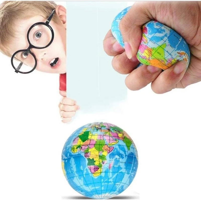 5Pcs Mini Earth Stress Balls Educational Gifts for Boys Girls/Finger ...