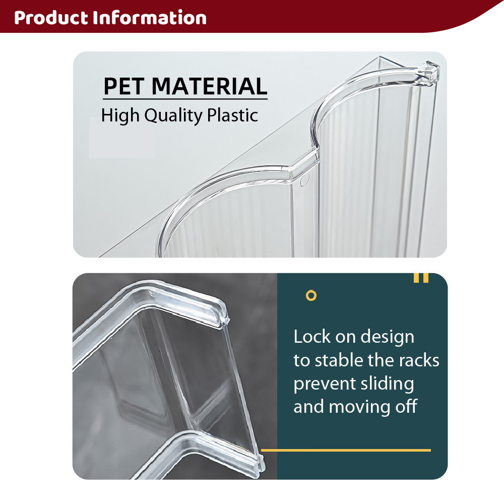 [6 Slots] Innohut Stackable Bottle Holder Bottle Rack Rak Botol Water ...