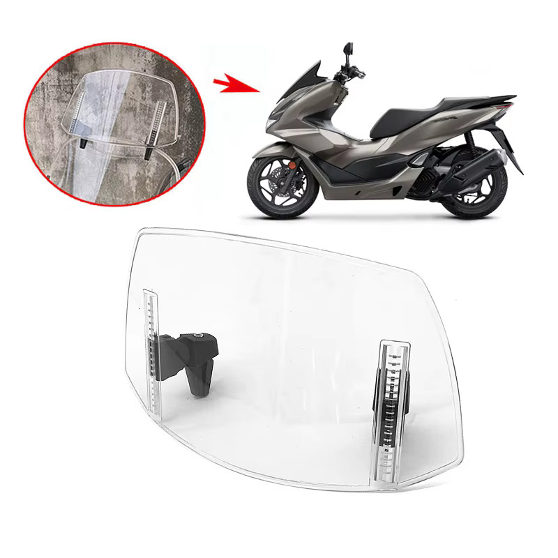 Windshield Silver Wing GT ABS Motorcycle Extension Adjustable Spoiler ...