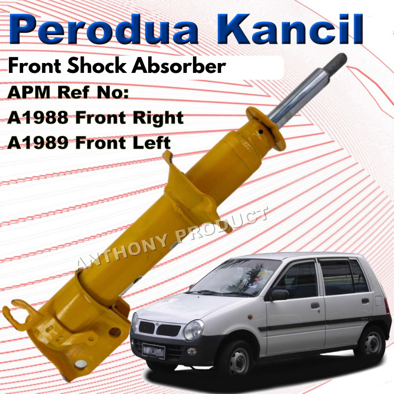 Perodua Kancil Front Rear Shock Absorber (2 Pieces) | Shopee Malaysia