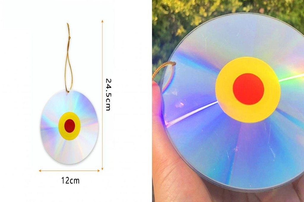 Bird Scare Disc Professional Anti Bird Effective Strong Reflective Red ...