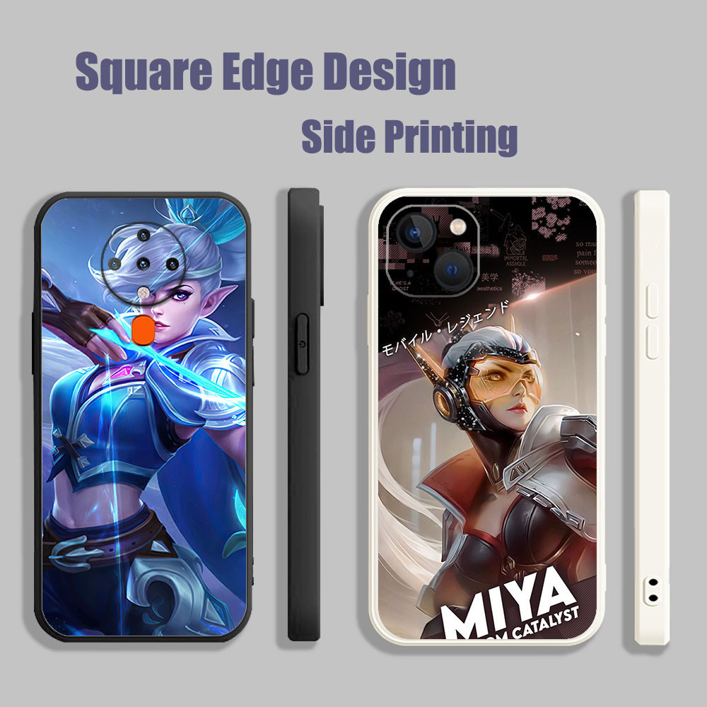 Case For Redmi 9A 9C NFC 9T Note 8 10 10s Print Miya Mobile Legends ...