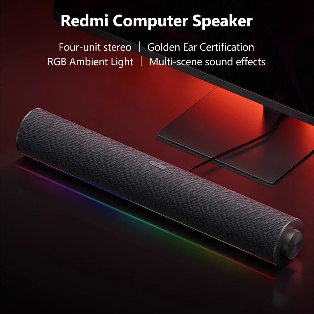 Xiaomi Redmi Computer Speaker | Four Unit Stereo | Golden Ear ...