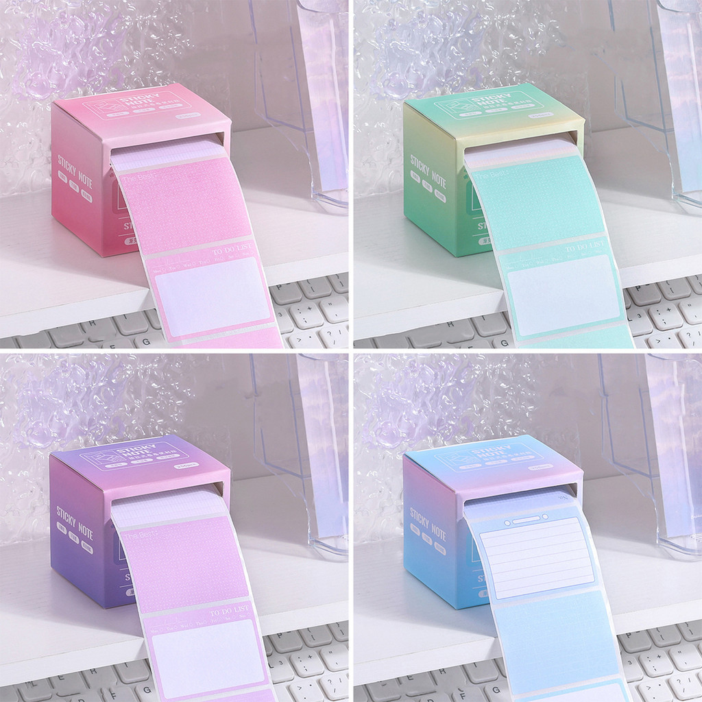 Sticky Note Stickers, Full Adhesive Labels Stickers Pull Out Boxes ...