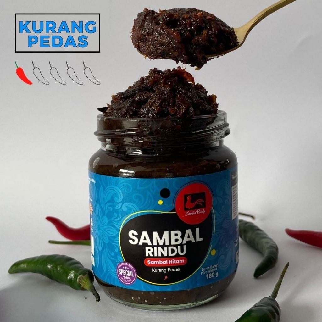Sambal Hitam Pahang Tokey & Sambal Garing Che Nor & Sambal Daging ...