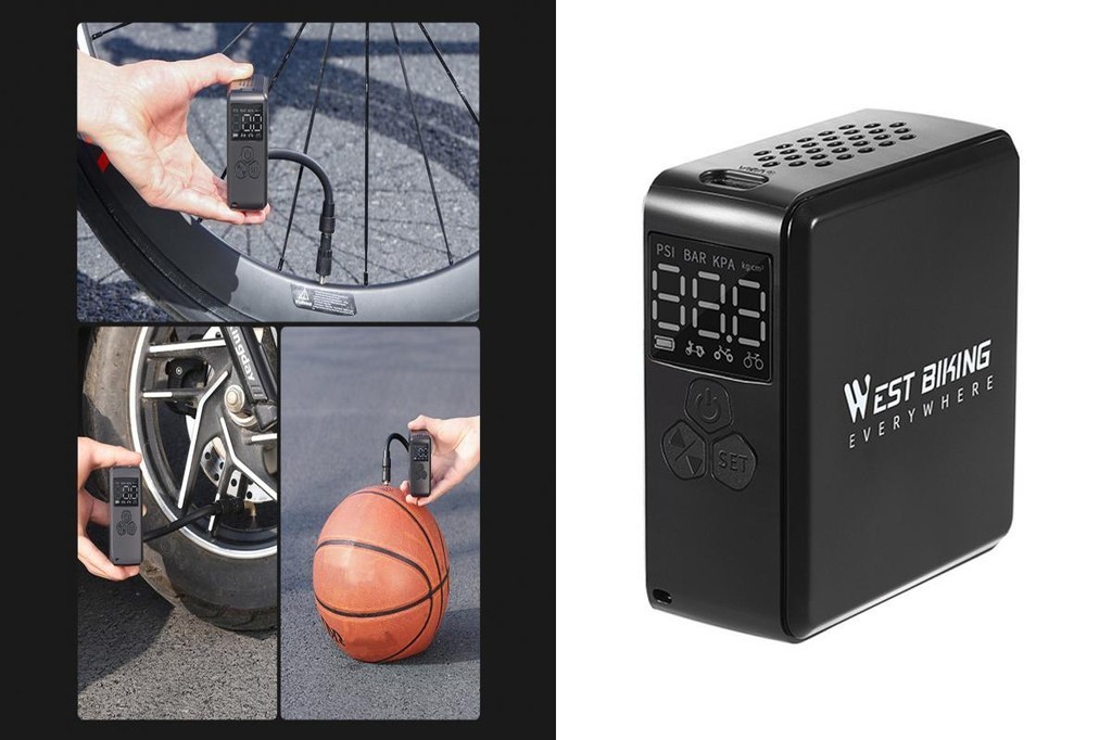 SPM Mini Cycle Pump Electric Pump Portable Smart Electric Basketball ...