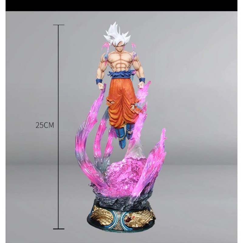 Dragon Ball Super GK Son Goku Ultra Instinct Light Up Figure Statue ...