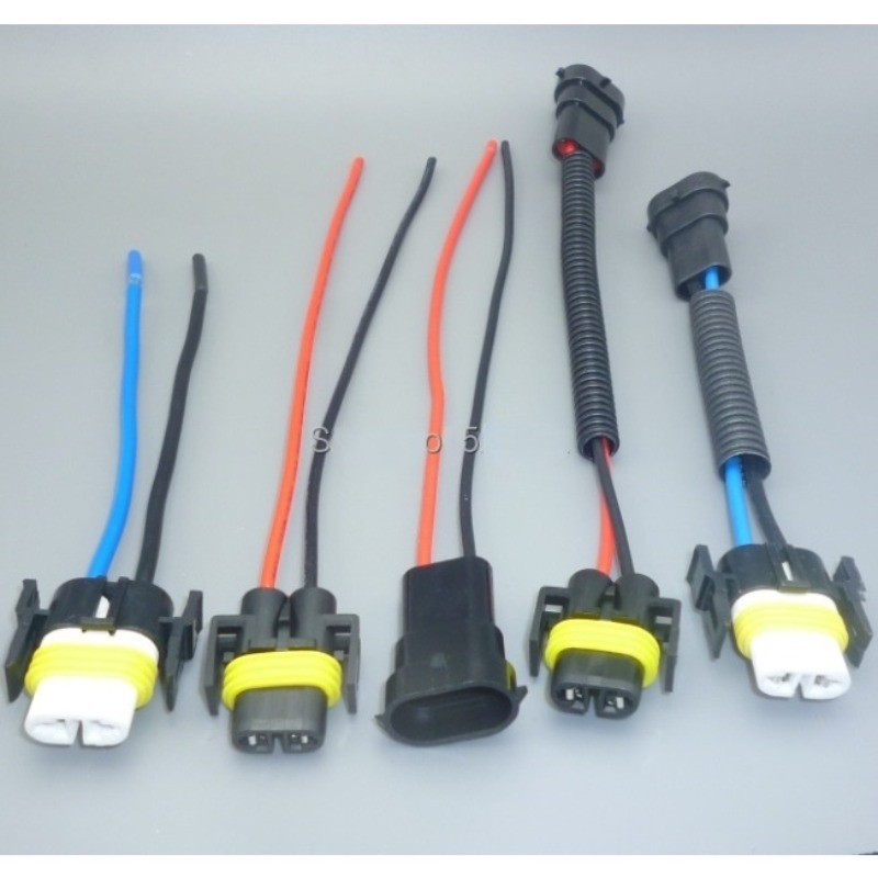 1PCS H8 H9 H11 9006 Wiring Harness Socket Car Wire Connector Cable Plug ...