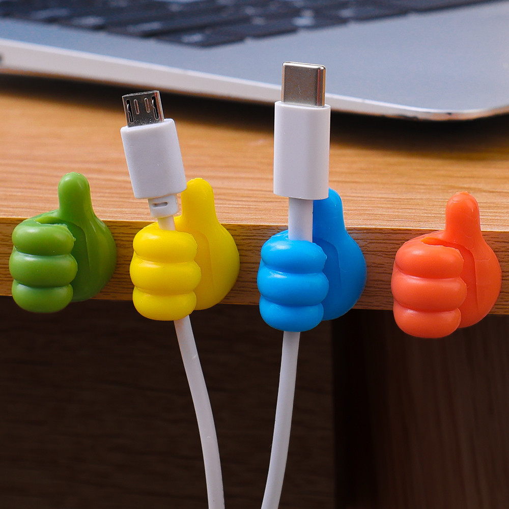 10Pcs USB Cable Clasp Fixed Clamp - Landline Cord Holder Protector ...