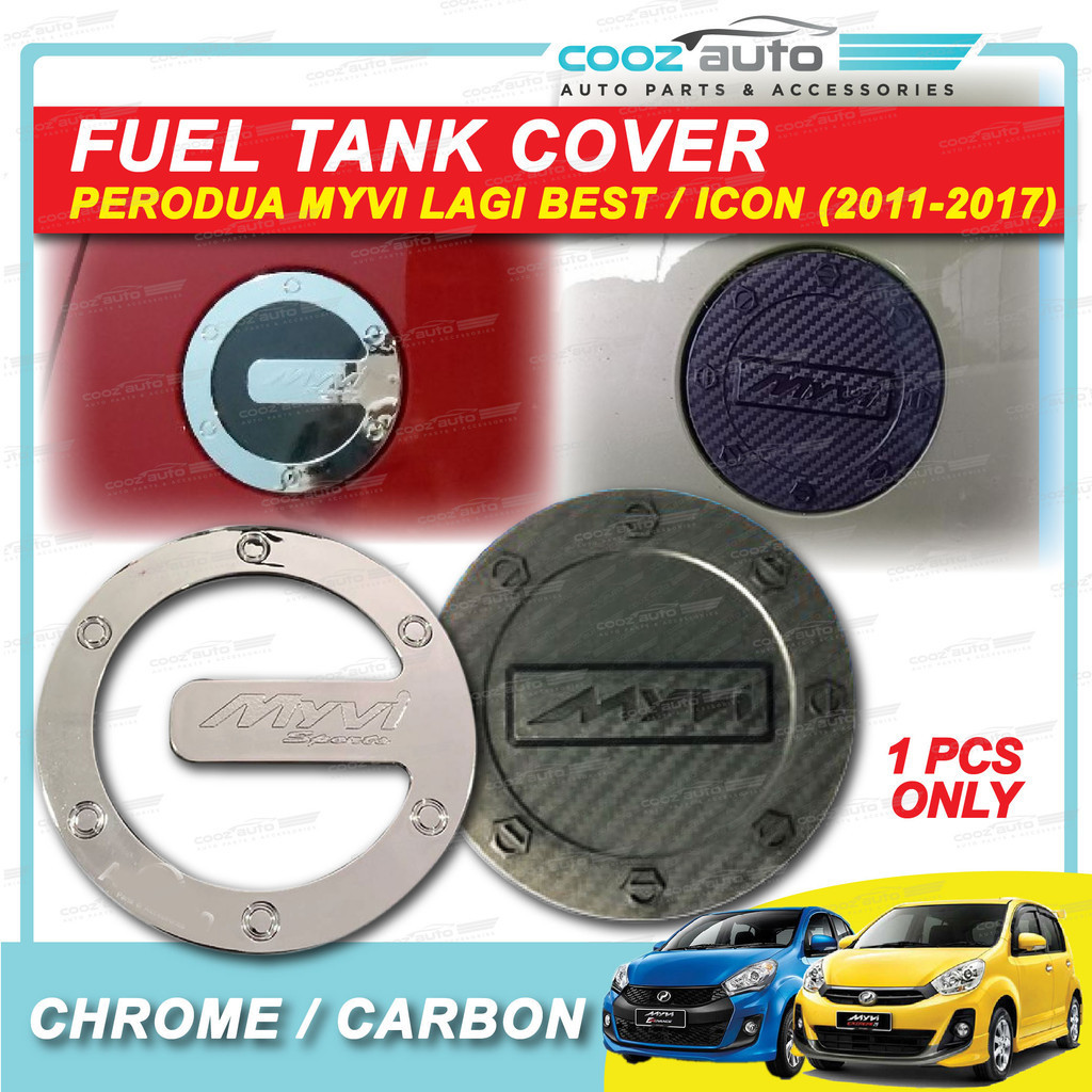 Perodua Myvi Lagi Best Icon 2011 - 2017 Fuel Tank Cover Protector Fuel ...