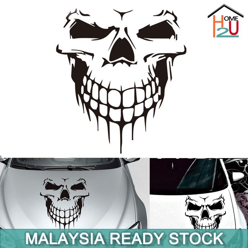 Car Stickers Body Window Stickers Car Stickers Skull Stickers Body Hood ...