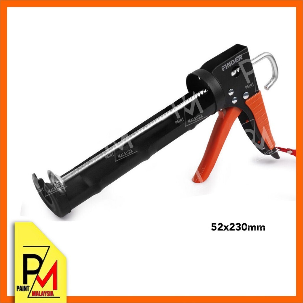 FINDER Caulking Gun Silicone Carbon Steel Heavy Duty Standard Size ...