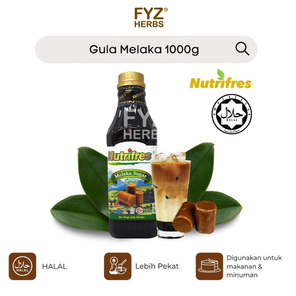 Nutrifres Gula Melaka Syrup /Juice Concentrate/Cordial 1000g | Bes ...
