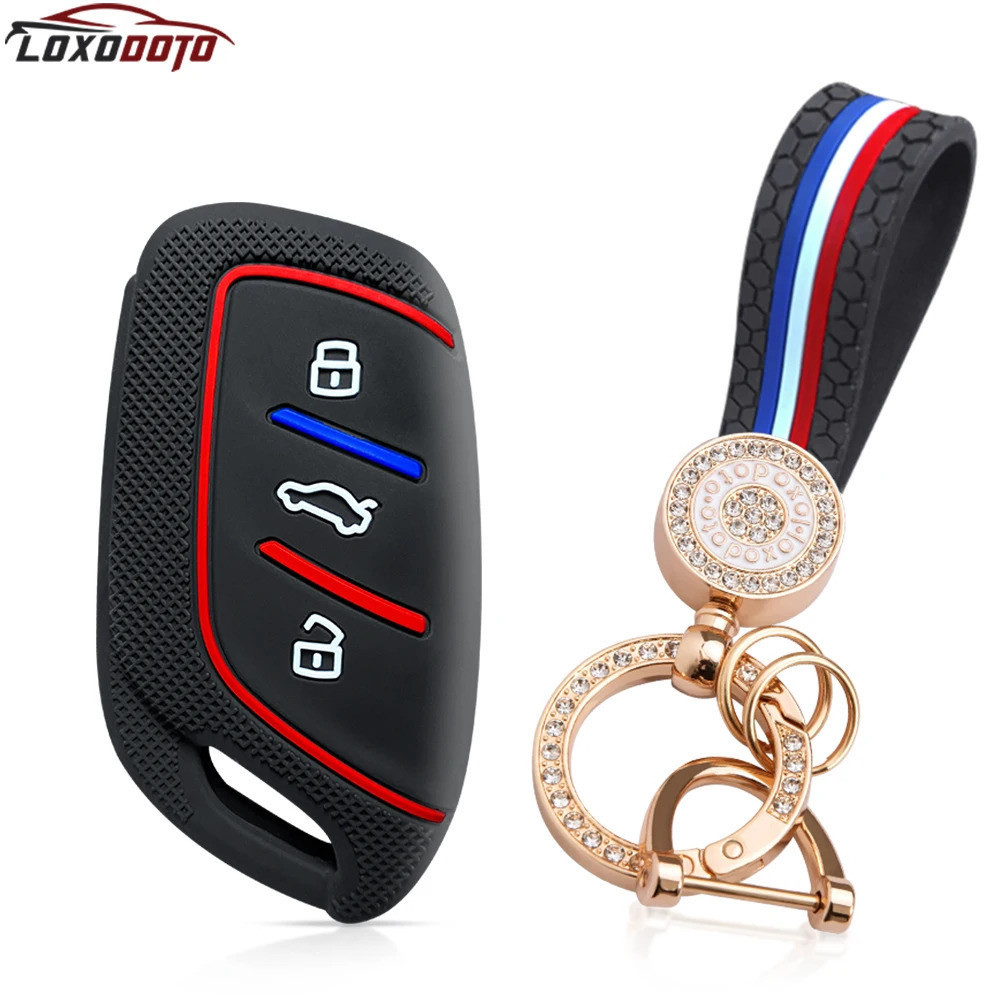 For MG4 2024 Ev MG ZS HS GT EV ZX MG5 MG6 Silicone Fob Key Cover Case ...
