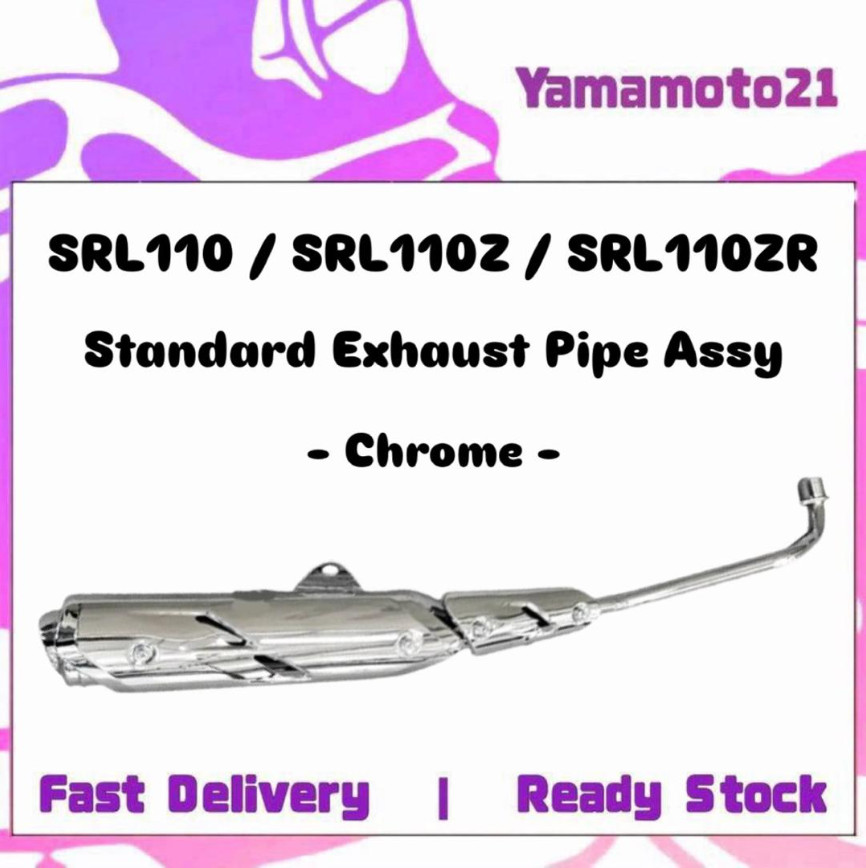 ( Chrome ) Yamaha SRL110 SRL Lagenda 110 Lagenda110 Z ZR 110Z 110ZR ...