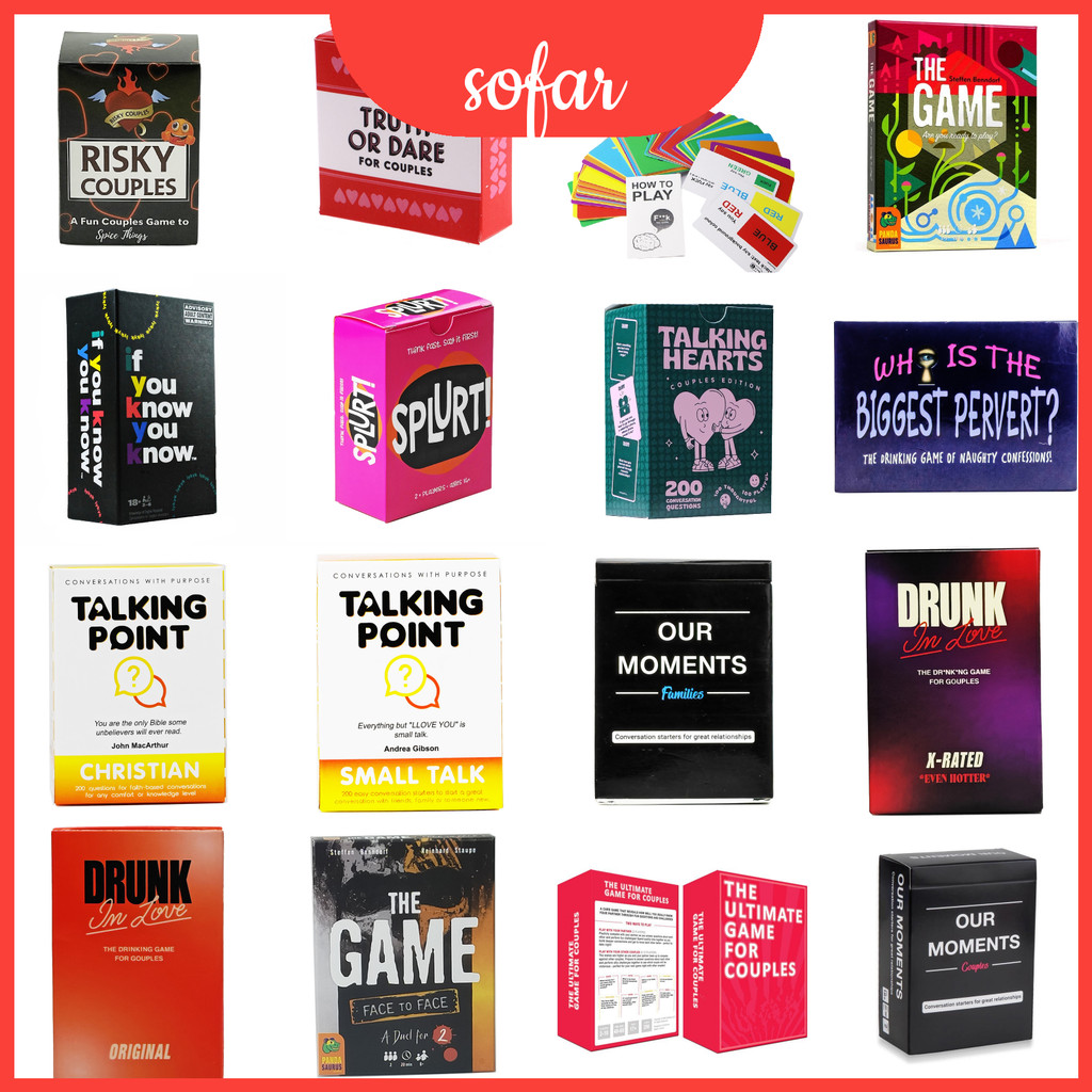 Unique Couples Risky Card Game Designed For Fun Interactive Experiences ...