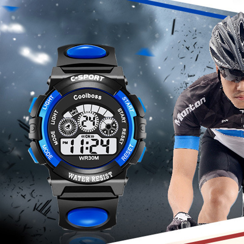 Kids Kanak Digital Led Waterproof Kalis Air Boys Girls Sports Watch ...