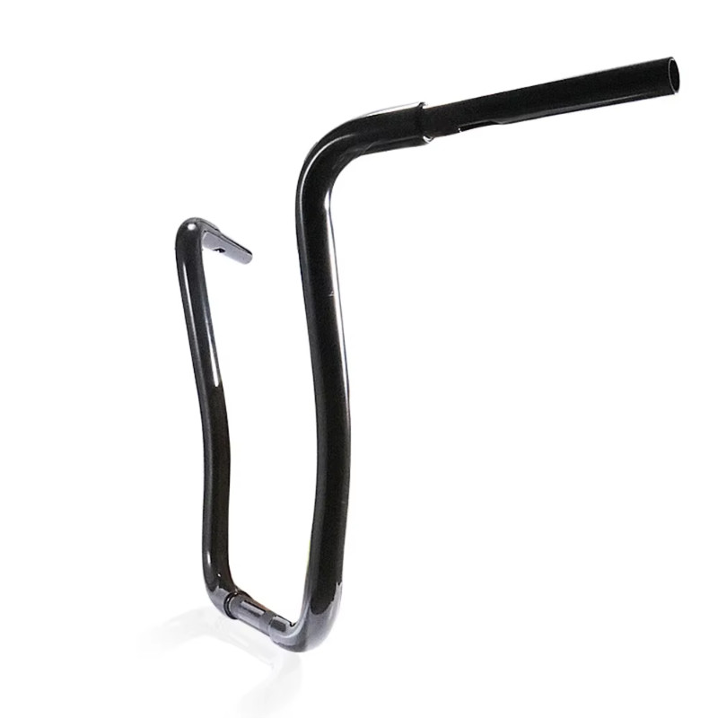 Vintage Motorbike 1'' Clamping Handlebar 18'' Rise Super High Pullback ...
