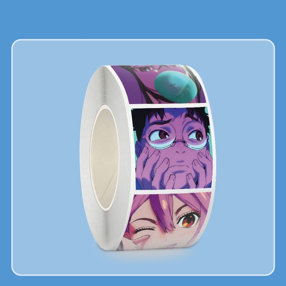 500PCS/Roll Cartoon Anime DAN DA DAN Sealing Graffiti Stickers for ...