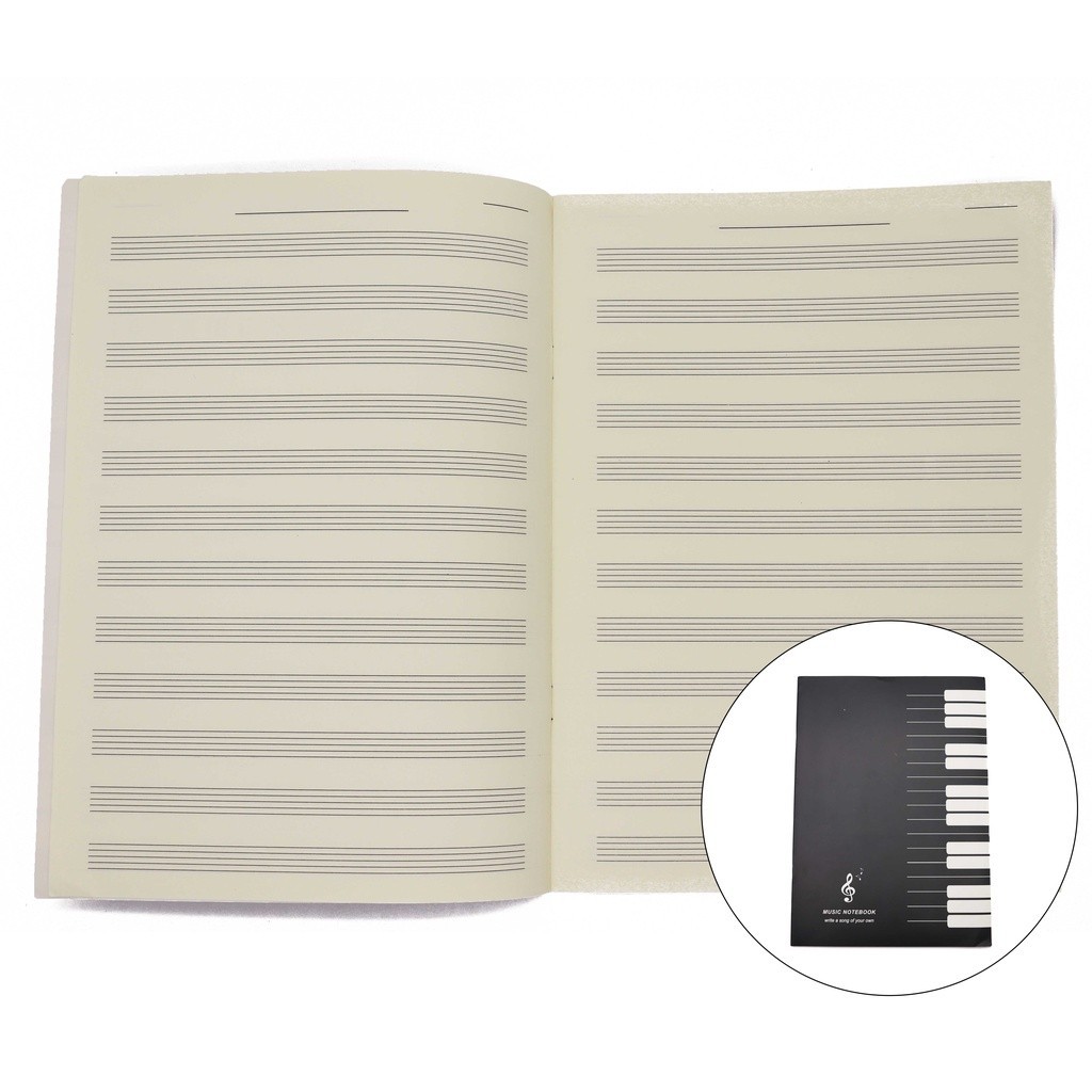 Amazthing Buku Manuskrip Nota Muzik | Music Manuscript Record Book ...