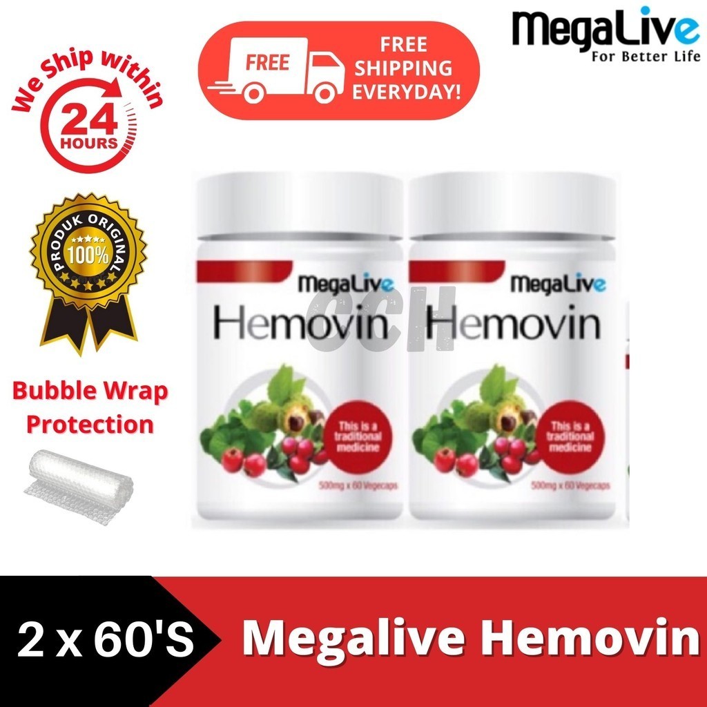 MegaLive Hemovin Capsule (60's/2x60's ) | Shopee Malaysia