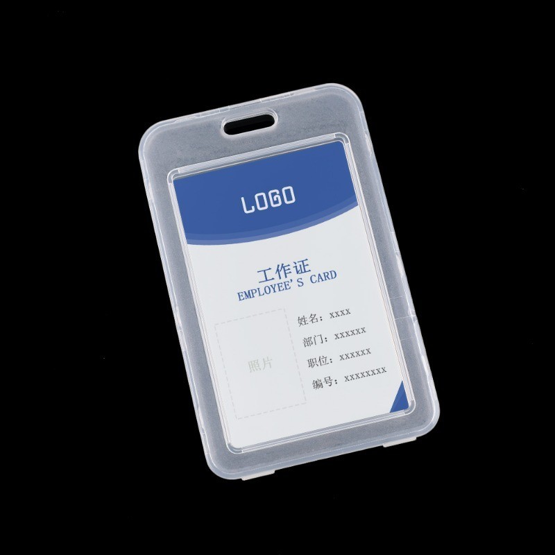 Waterproof Transparent Plastic ID Card Cover PVC Bank Credit Card ...