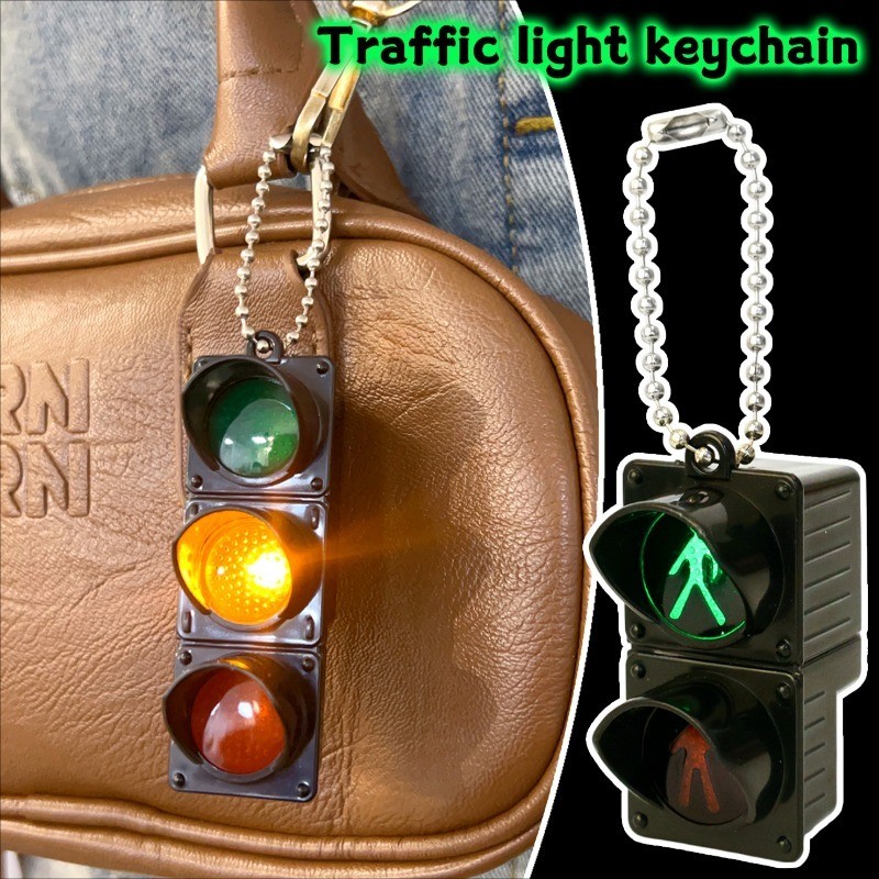 Electronic Traffic Light Keychain - Kids Birthday Presents - Car Keys ...