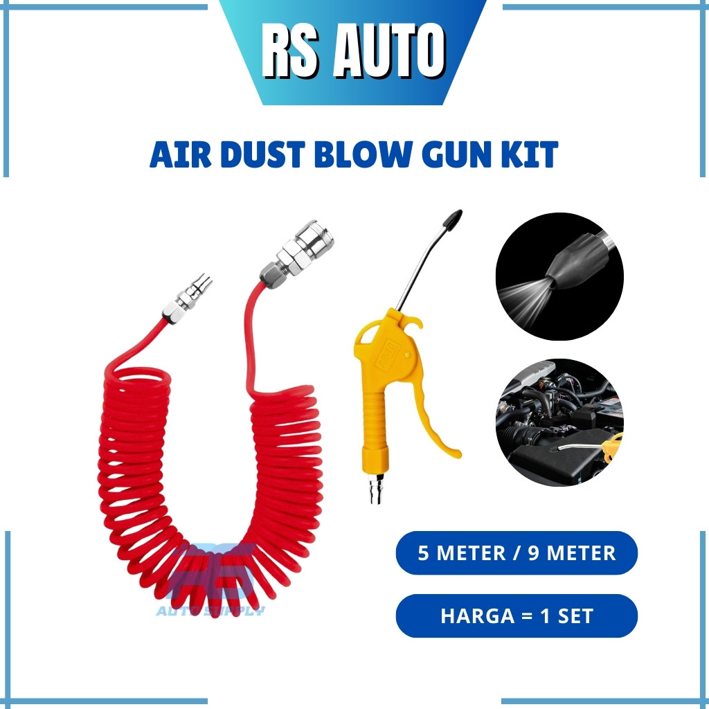 5 Meter 9 Meter Air Gun Set Truck Air Duster Hose Air Blow Gun Air ...