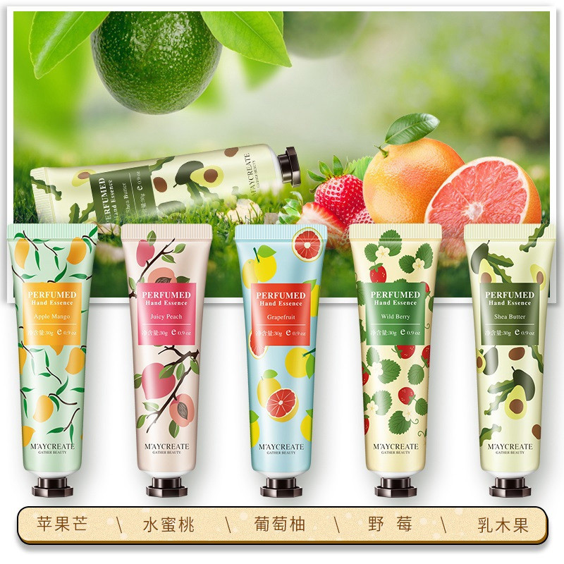 MAYCREATE Plant Extracts Moisture Hand Cream Perfumed Hand Essence Hand ...