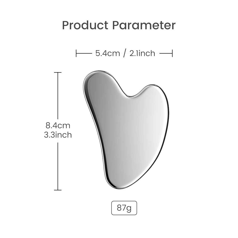 SALORIE Stainless Steel Guasha Scraping Massage Face Massager ...