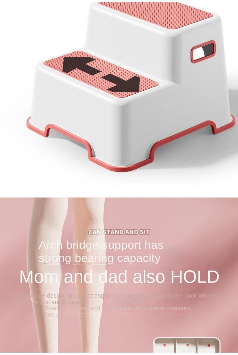 Children Step Stool Kids Mini Ladder Toilet Bathroom Step Board Ladder ...