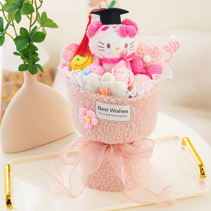 Stuffed Toy A Bouquet of Doctor Bear Capybara Cinnamoroll Kirby KT ...