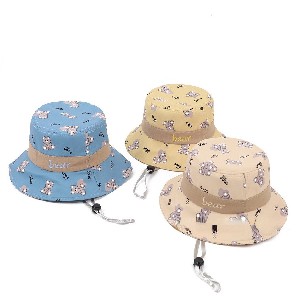2023 New Arrival Children's Hat Korean Version Casual Cartoon Bear ...