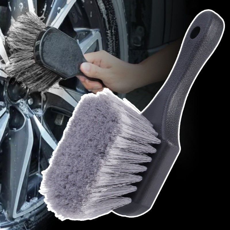 [Surprise] Plastic Handle Auto Washing Cleaner Car Wheel Tire Rim ...