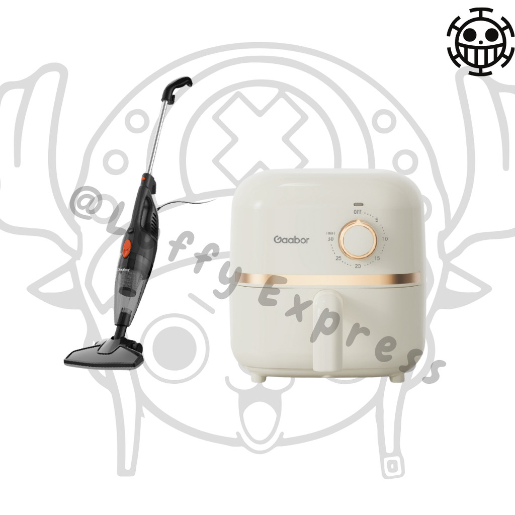 GAABOR Vacuum Cleaner Corded Mini Air Fryer 2 Litre Tornado Streamer ...