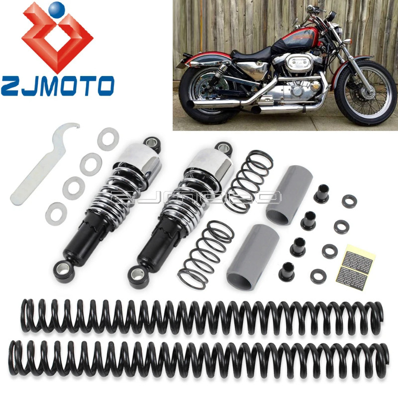 Slammer Suspension Drop Kits Shock Absorbers For Harley Dyna FXD Super ...