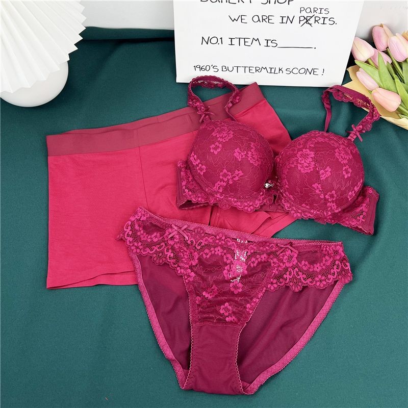 New Style Wedding Couple Underwear Set Three-piece Set Year Of Zodiac ...