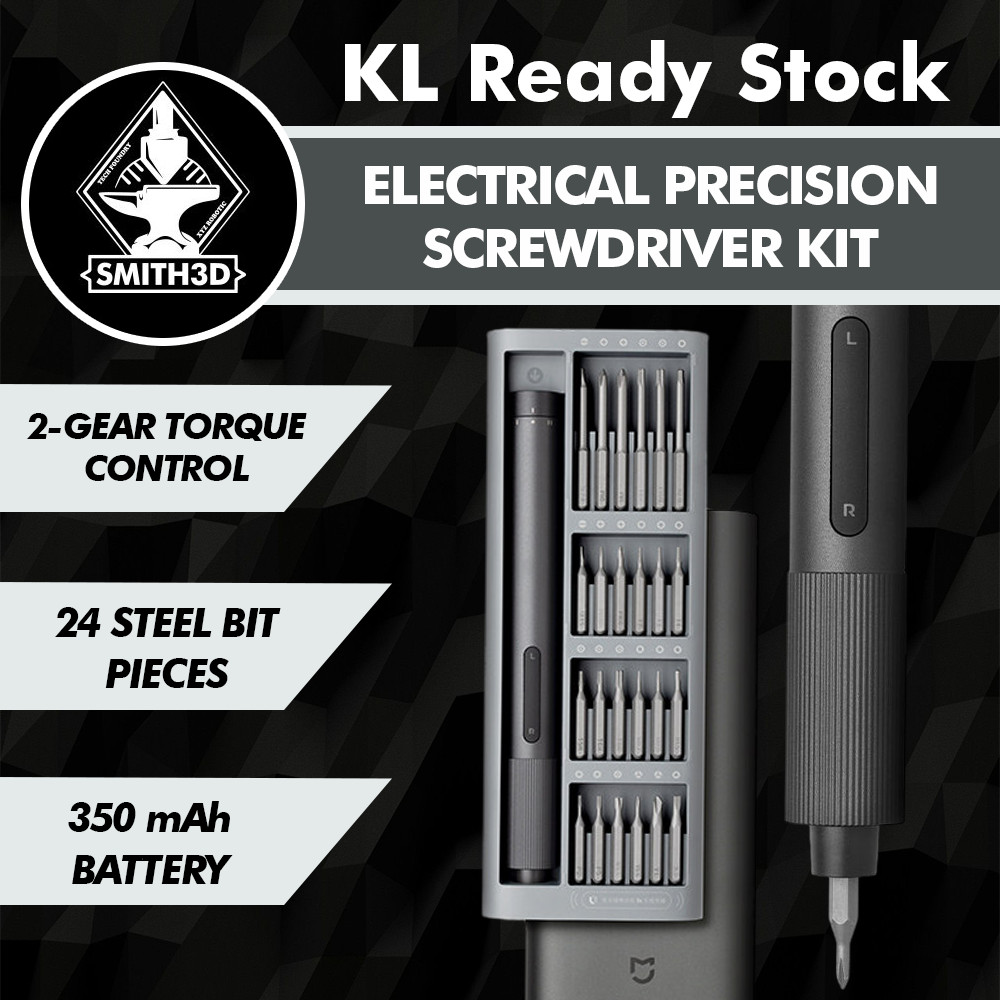 Electric Precision Screwdriver Kit 2 Torque Control Screwdriver ...