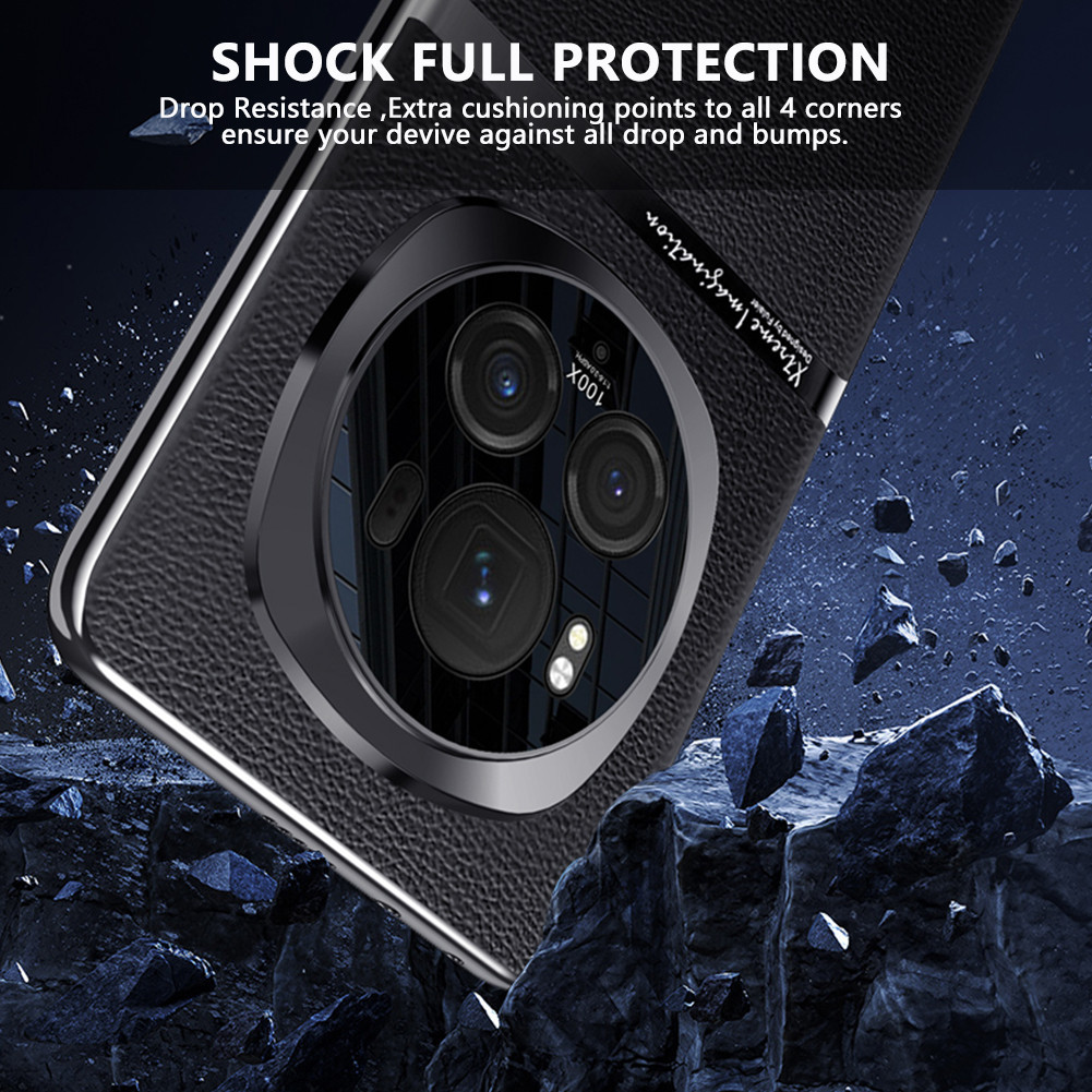 Original Leather Case For Honor Magic 6 Pro / MAGIC7 /MAGIC7PRO Shockproof Back Cover Plating ...