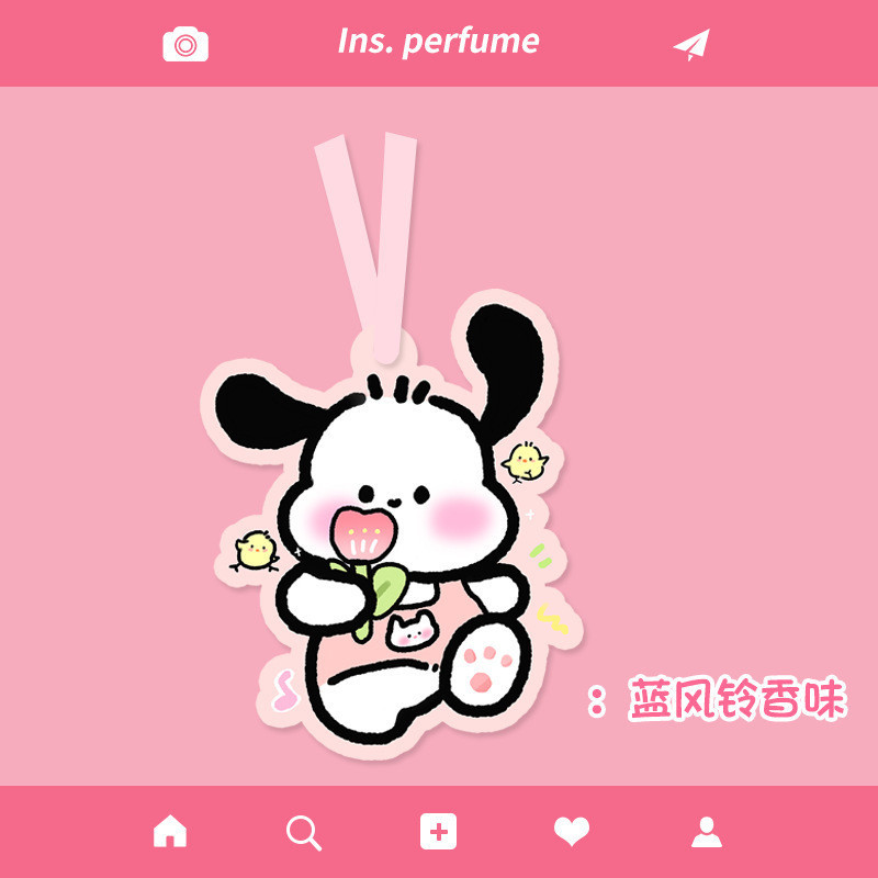 现货 卡皮巴拉车载香氛片香薰 Car Fragrance Tablet Capybara 卡通汽车持久家可爱挂饰香水 Cartoon ...