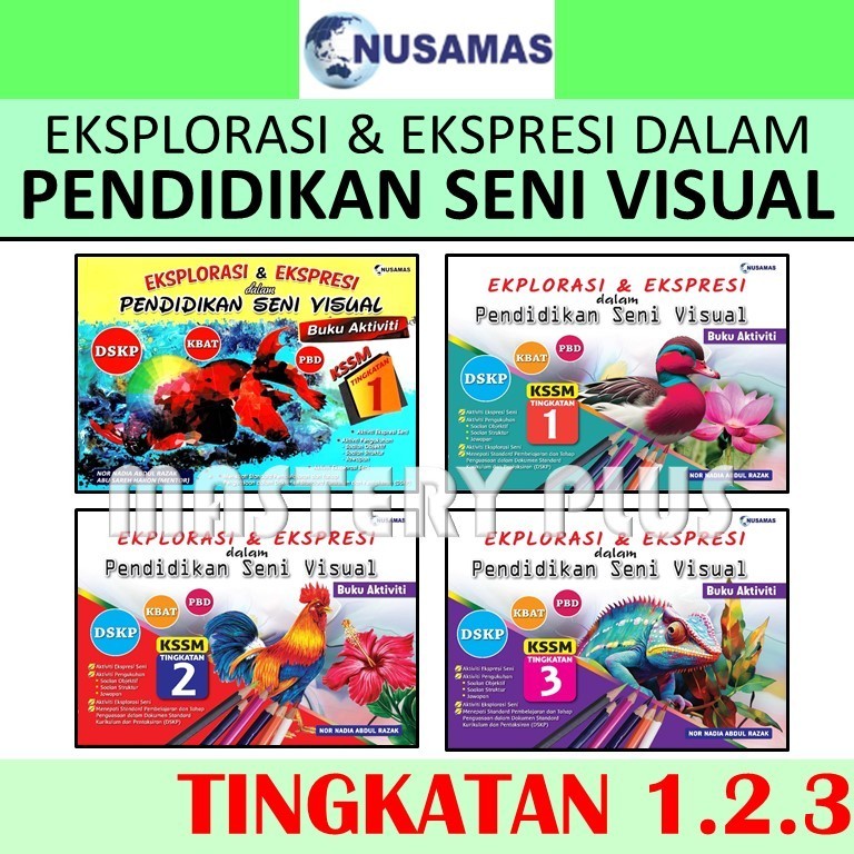 PENDIDIKAN SENI VISUAL TINGKATAN 1, 2 & 3 EKSPLORASI&EKSPRESI BUKU ...
