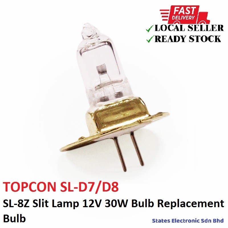 [READY STOCK] TOPCON SL-D7/D8 SL-8Z Slit Lamp 12V 30W Bulb Replacement ...