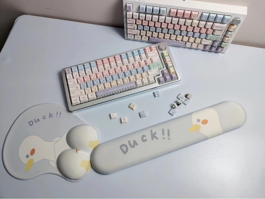 Happy Candy Keycaps 130+ Keys MOA Cherry Shape Keycaps PBT Dye ...