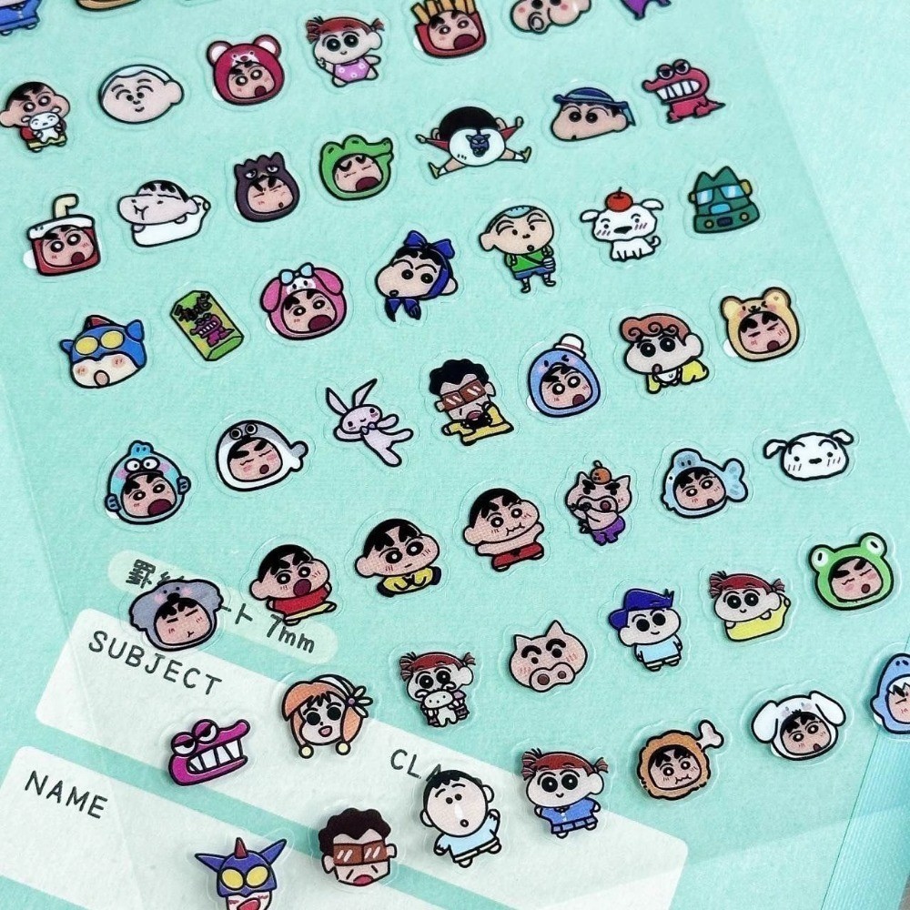 Nail Stickers Crayon Shin-Chan Japanese Cartoon Cute Mobile Phone ...