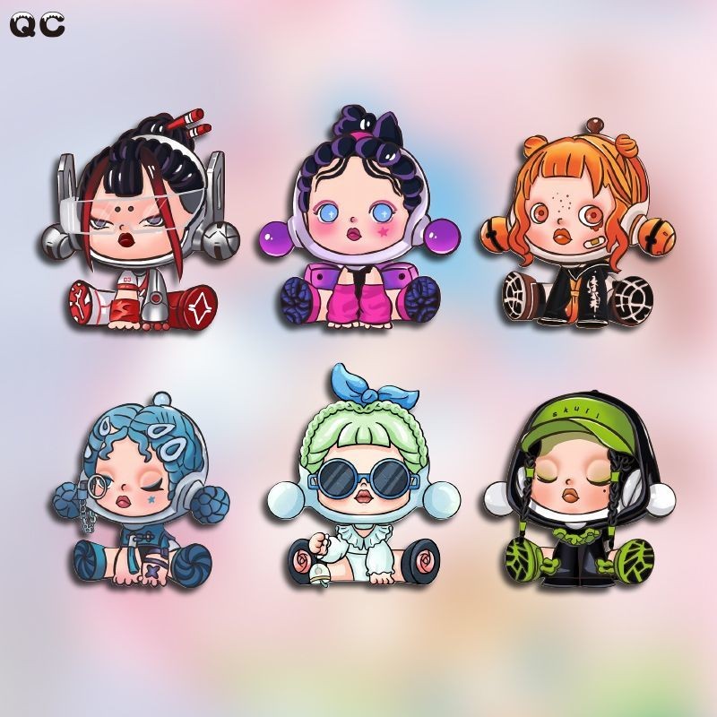 Pop Mart Skullpanda Car Stickers - Cute Cartoon Decorative Stickers for ...