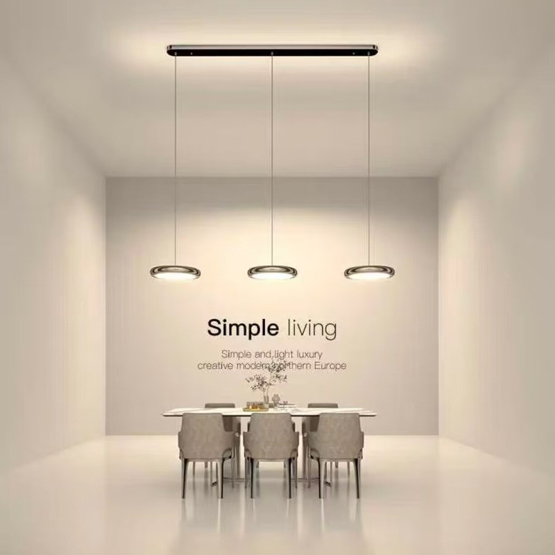 Restaurant Modern Creative UFO Bar Minimalist Nordic Single Three Head ...