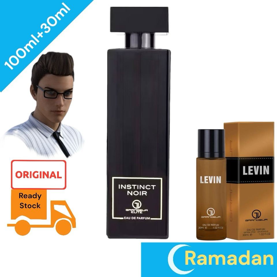 parfum men’s Elite Noir Nuit 100ml + 30 ml avent perfect spray original ...
